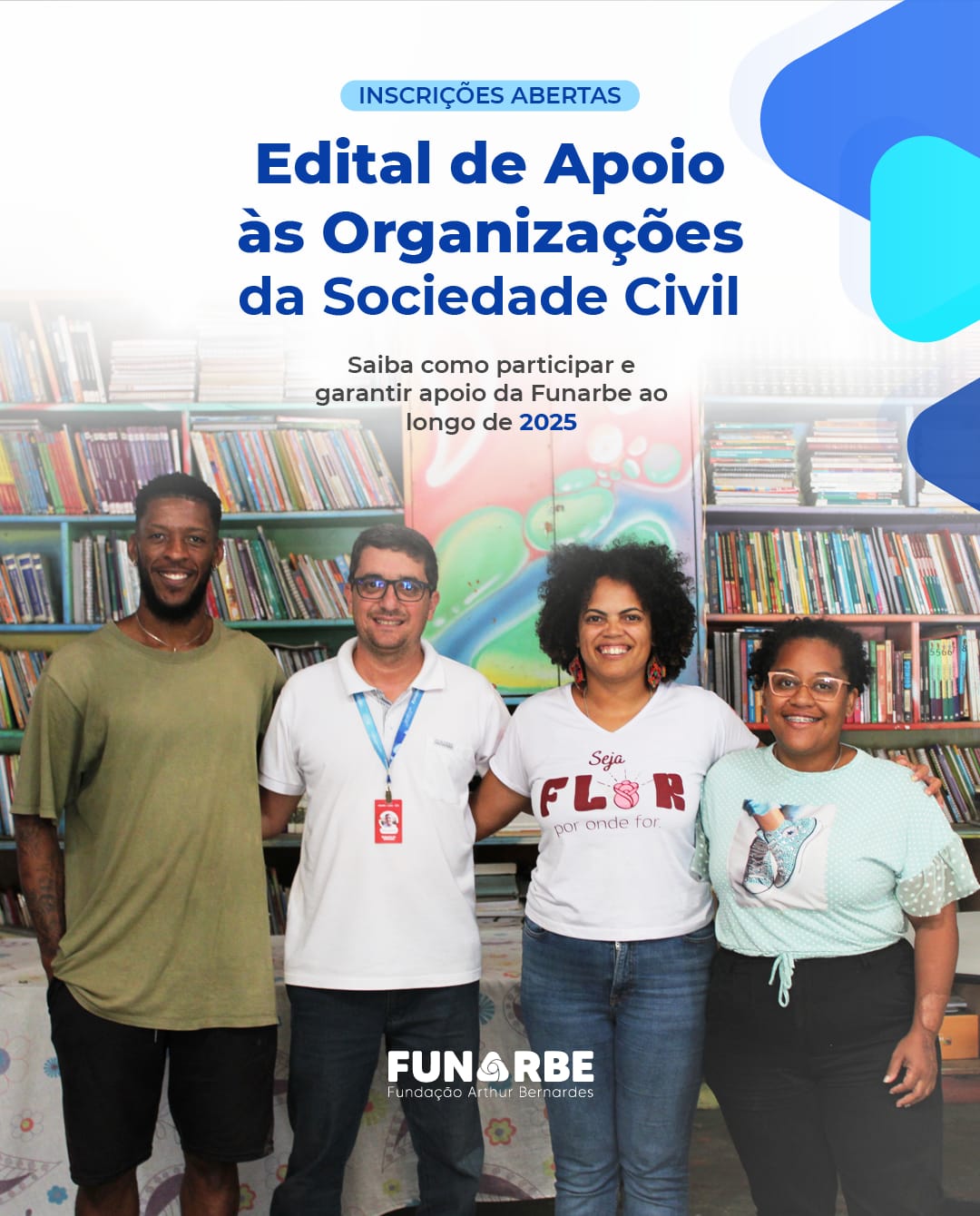 Funarbe lança edital de apoio às organizações da sociedade civil 2025 ...